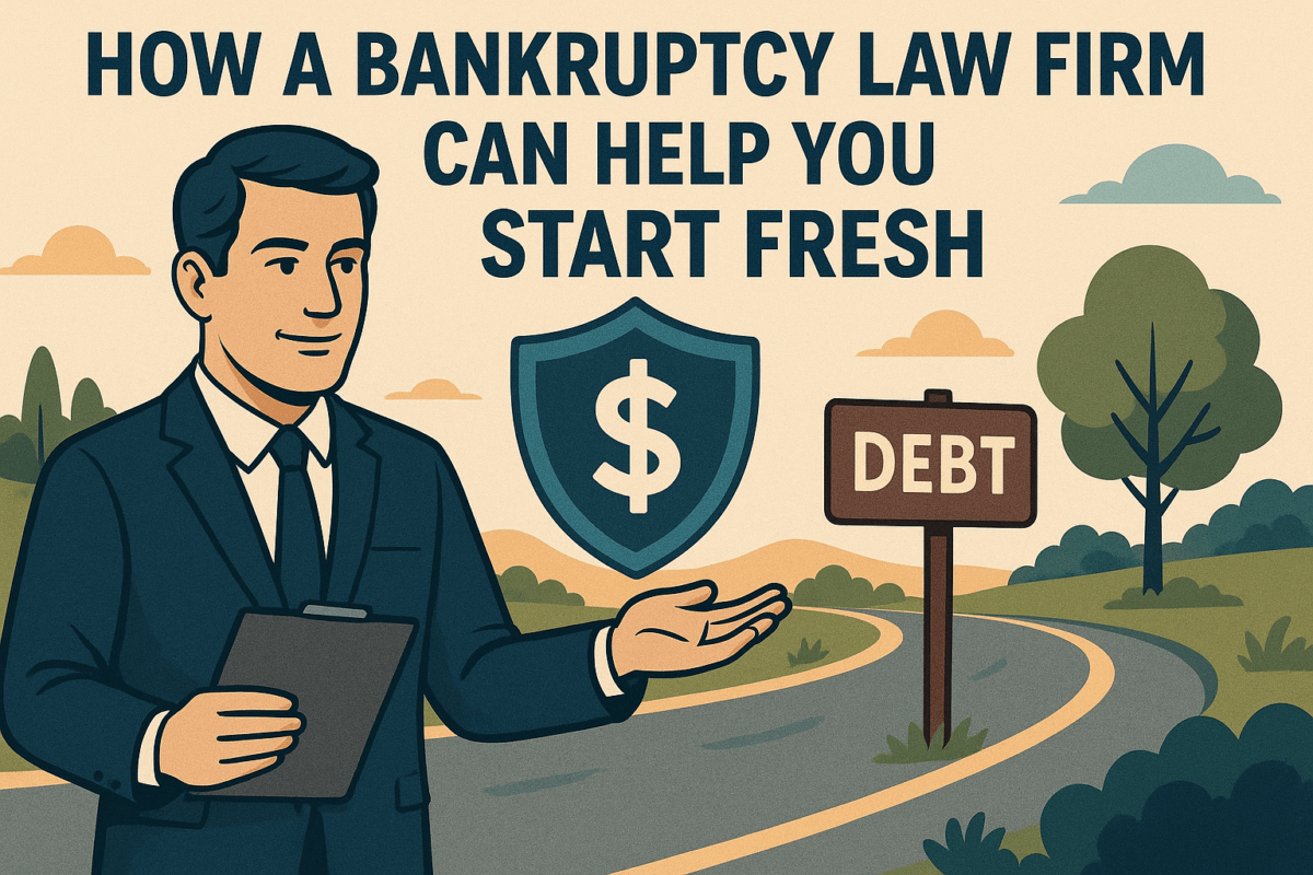 How a Bankruptcy Law Firm Can Help You Start Fresh » LawJudicial